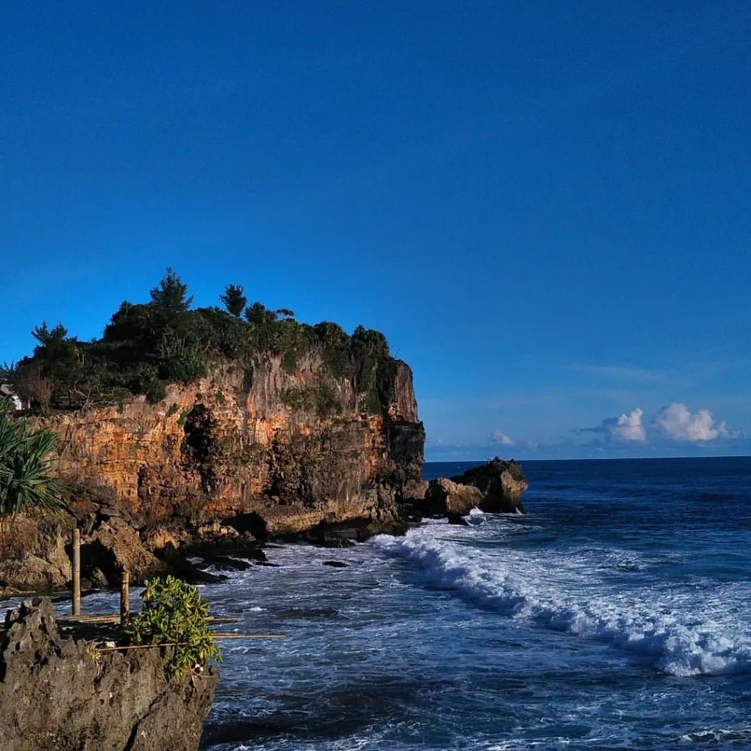 Pantai Ngobaran, Wisata Pantai ala Bali di Gunung Kidul - Cerita Wisata